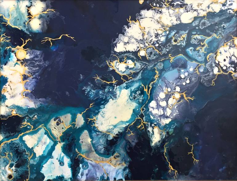 ATHENA Painting by Sarah Mathews | Saatchi Art