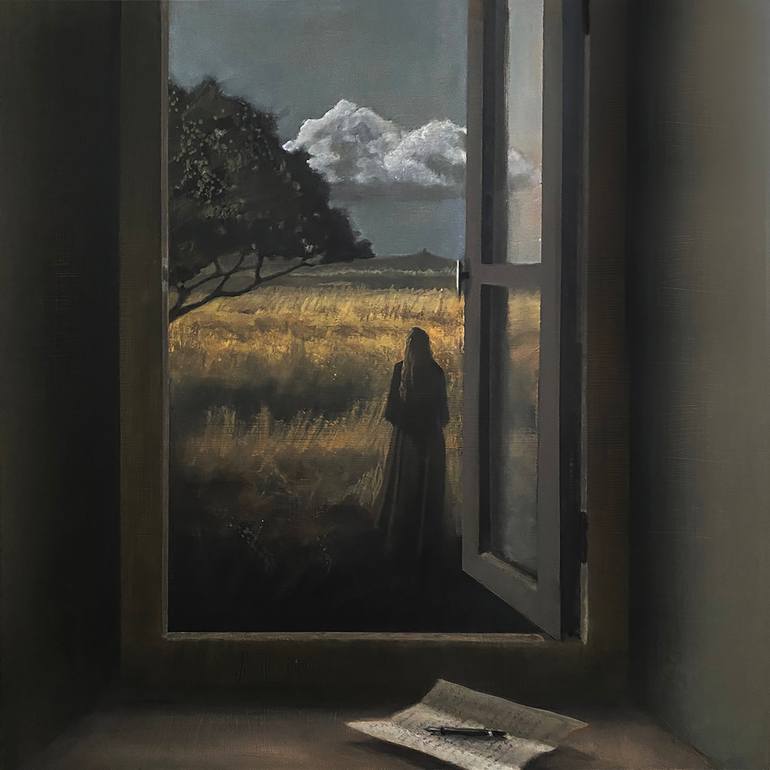 On Foot Into Memory Painting by Bruce Dean | Saatchi Art