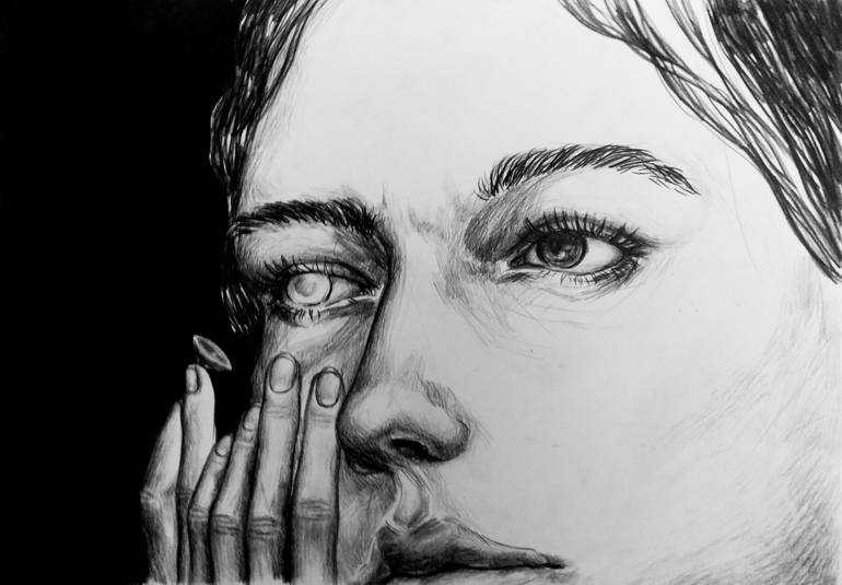 vision of life Drawing by liza zemskova | Saatchi Art