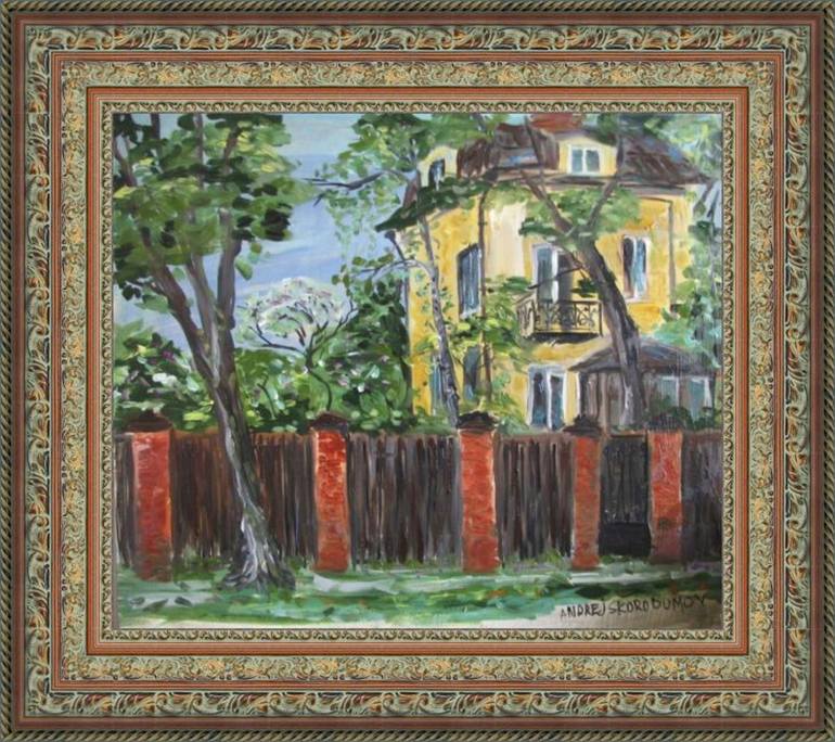 Savrasova 1, Artist Village Sokol, Moskva Painting by Andrey Skorodumov ...
