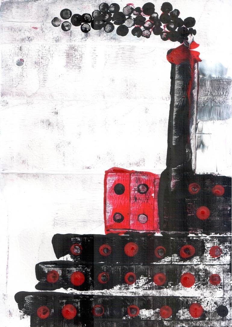 Industrial Chimney Painting by Svyatoslav Kosyuk | Saatchi Art