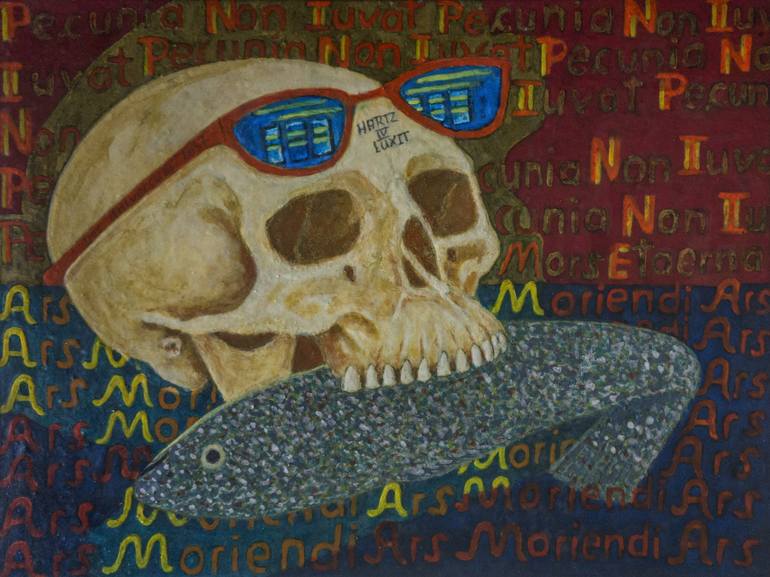 Ars moriendi Painting by seyjo seyjo | Saatchi Art