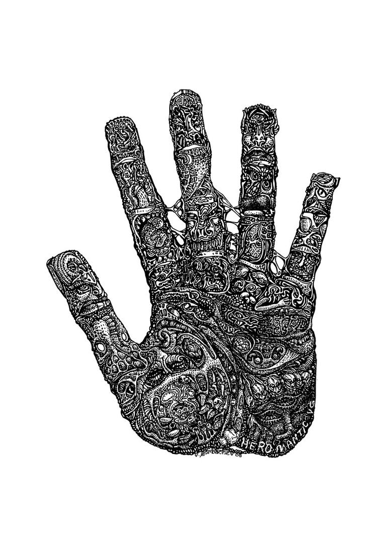 Heromantia Drawing by Vasiliy Gorbachev | Saatchi Art