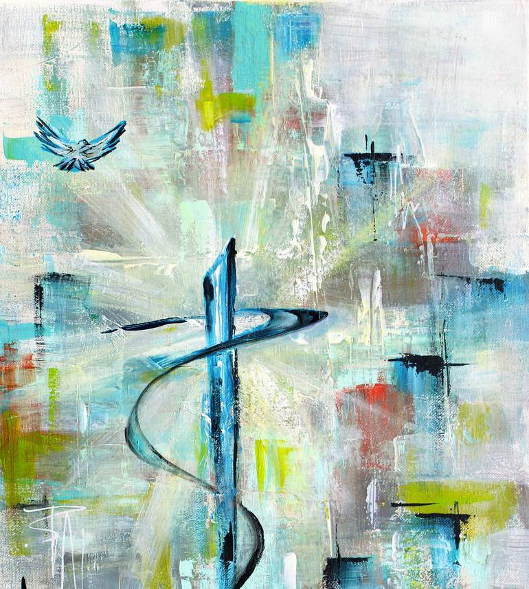 Believe Painting by Angela Bisson | Saatchi Art