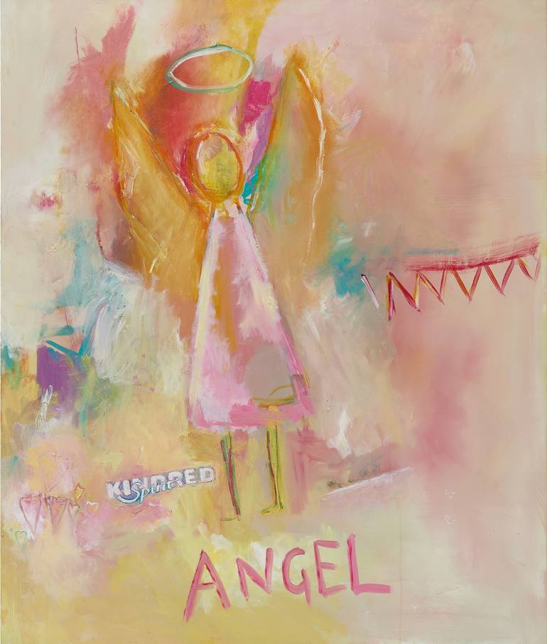 Kindred Spirit Painting by Iaysha Salih | Saatchi Art