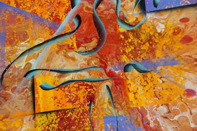 Satisfaction Painting by Tropel Art | Saatchi Art