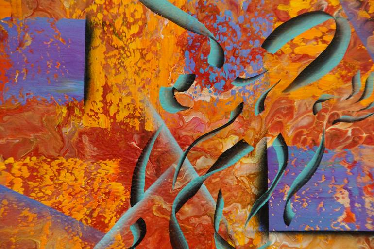 Satisfaction Painting by Tropel Art | Saatchi Art