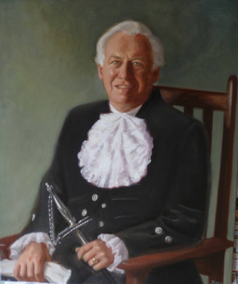 The High Sheriff Painting by Alice Robertson | Saatchi Art