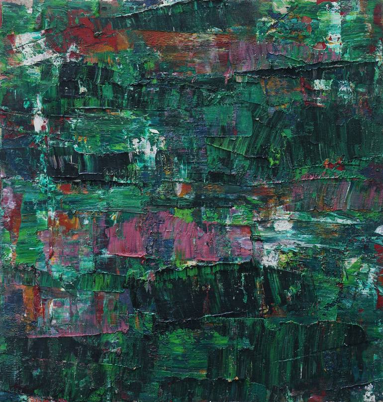 Leaves 1 Painting by Le Nam Tran | Saatchi Art