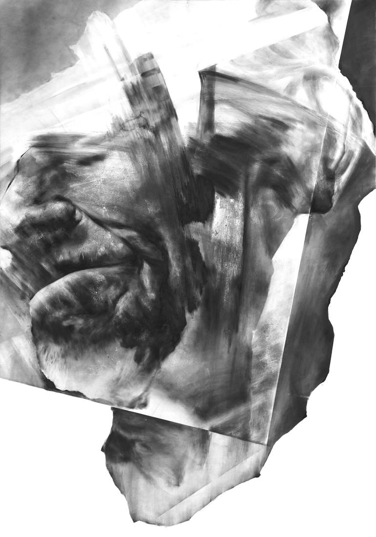 art of disappearance Drawing by Monika Polak | Saatchi Art