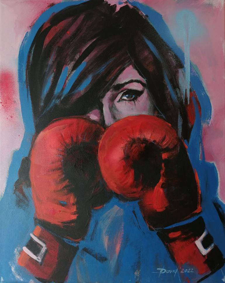 Find your strength Painting by Olga David | Saatchi Art