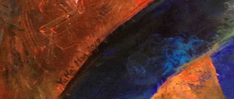 Lady Blue # 2 Painting by YuMei Han | Saatchi Art