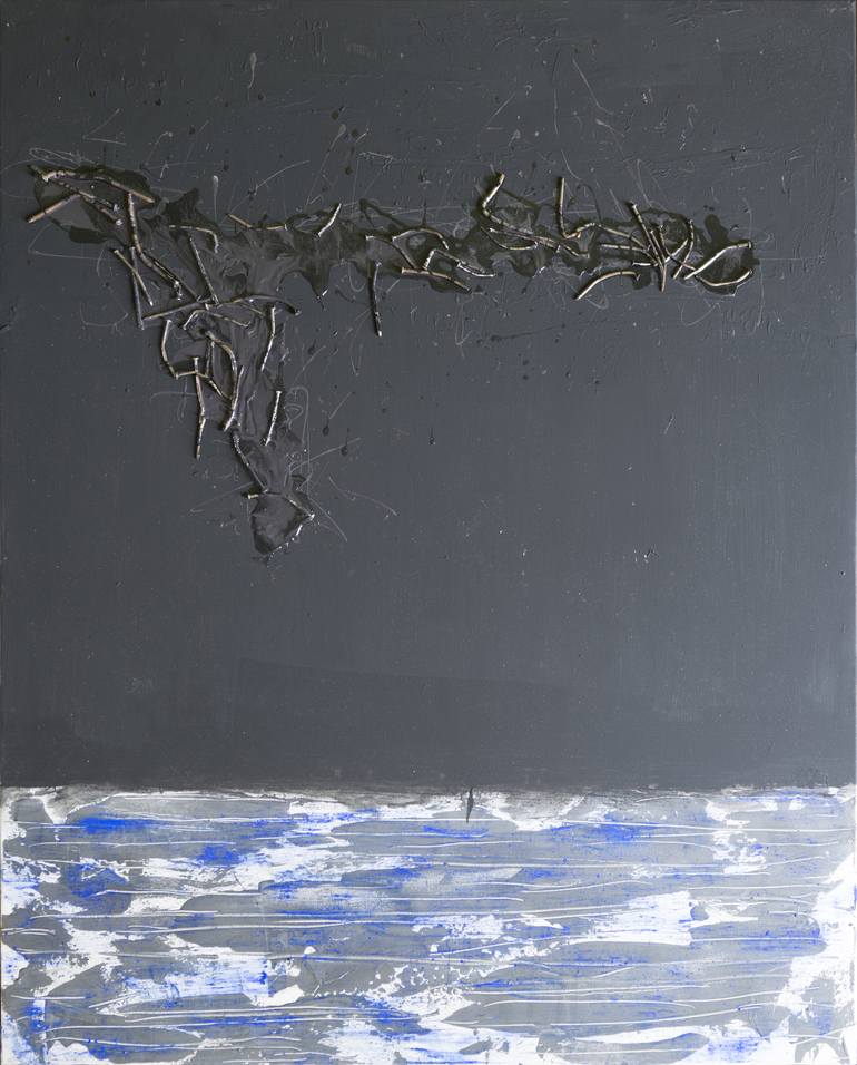 Desolation Painting by Daria Oleksiuk | Saatchi Art