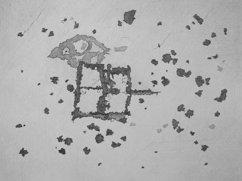 Eye Robot Drawing by Richard Franco | Saatchi Art