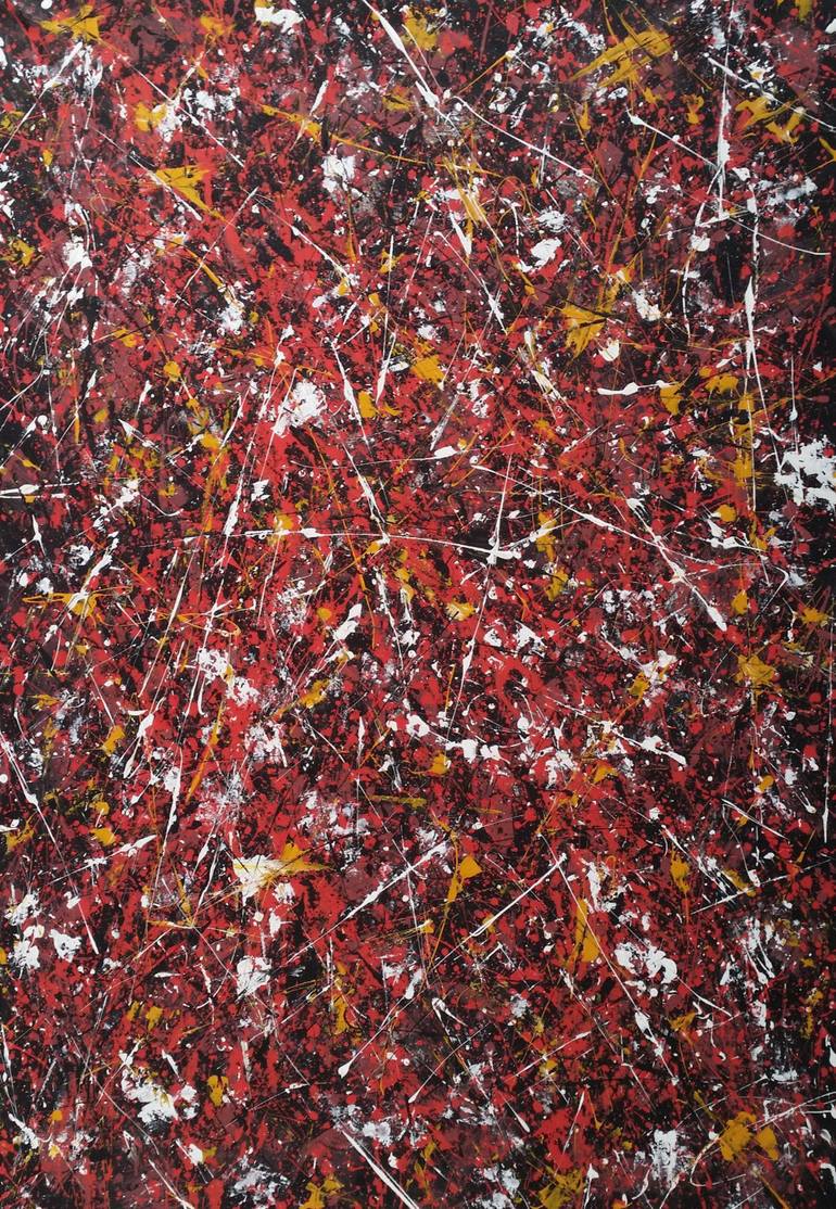 Modern Abstract ACRYLIC PAINTING on CANVAS by M.Y. Painting by Max ...