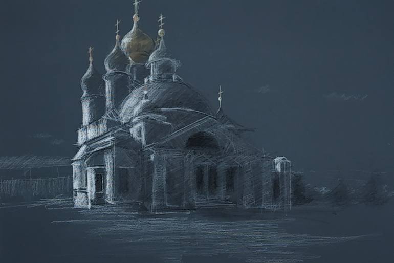 Rostov Great, Russia Drawing by shraddha bansal | Saatchi Art
