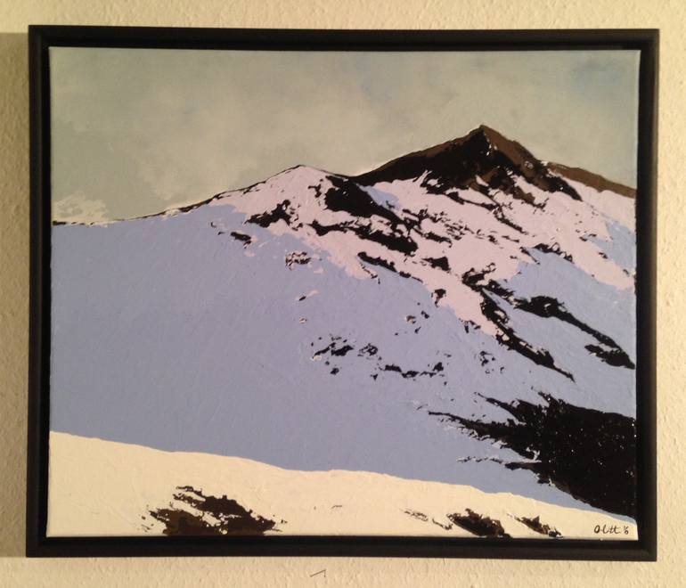 The Summit Painting by Orfhlaith Egan | Saatchi Art