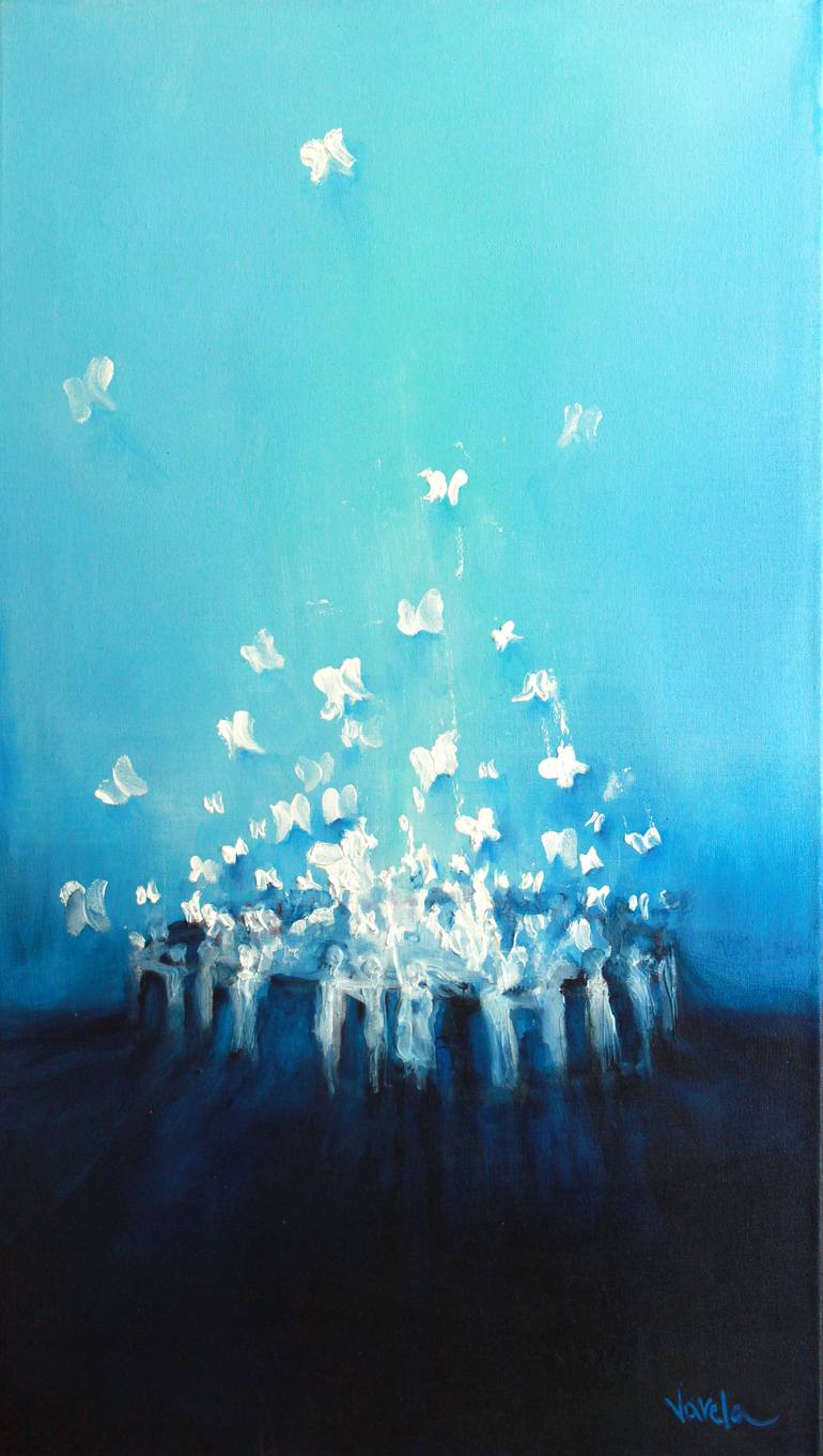 Almas Painting by Julieta Varela | Saatchi Art