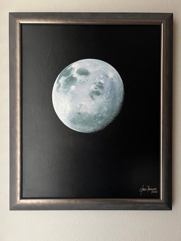 Harvest Moon Painting by Clark Prosperi | Saatchi Art