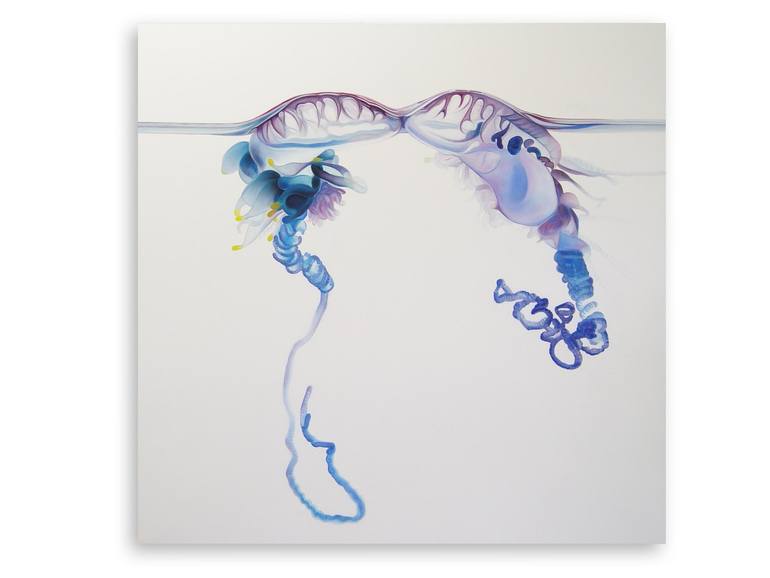 Ocean Jelly 2 Painting by Clark Prosperi | Saatchi Art