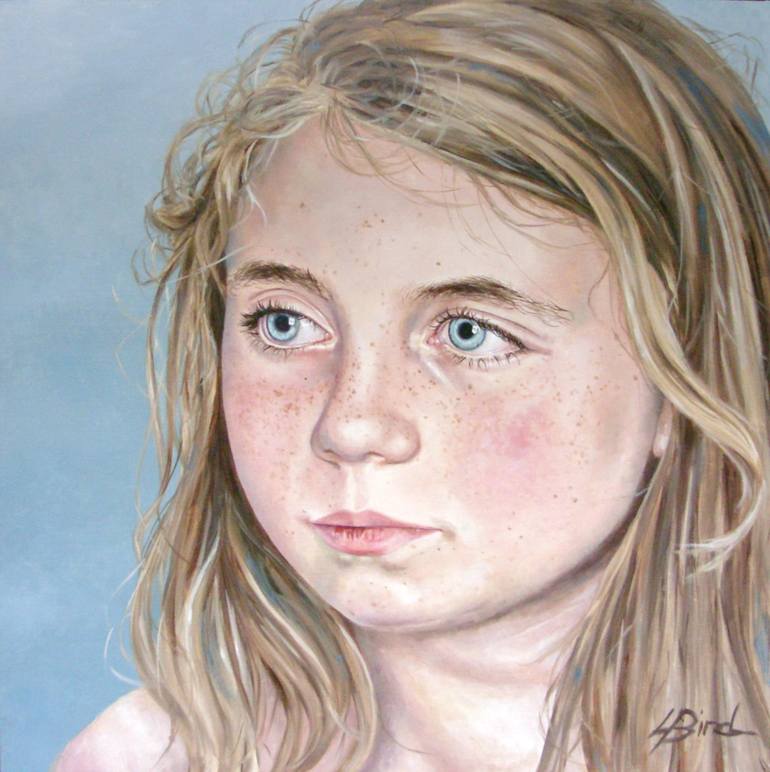 Jessica 9 Painting by Louise Bird | Saatchi Art