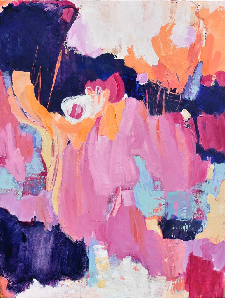 The Kiss Painting by Suzanne Budd | Saatchi Art