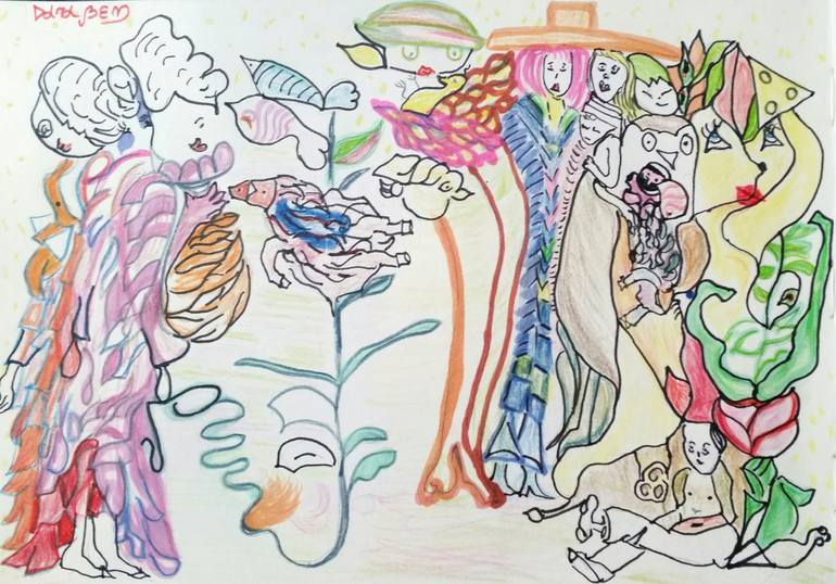 Casting Painting by Darabem Artist | Saatchi Art