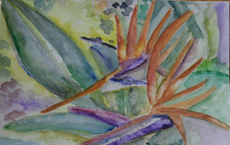 Floral 3 Painting by Nafisa Sayed | Saatchi Art