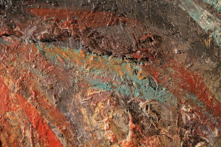 Funeral of Yugu Parax Painting by Gabor Kiss | Saatchi Art