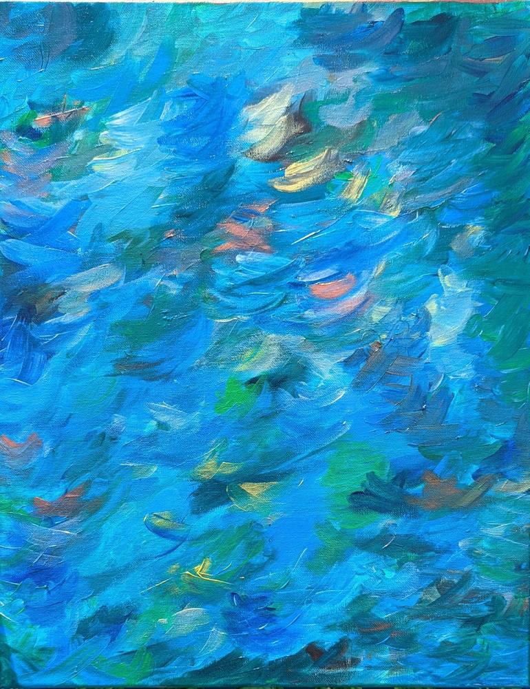 Lost in the Water Painting by Joni Stiles | Saatchi Art