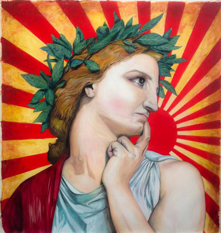 Dantessa Painting by Angelo Barile | Saatchi Art