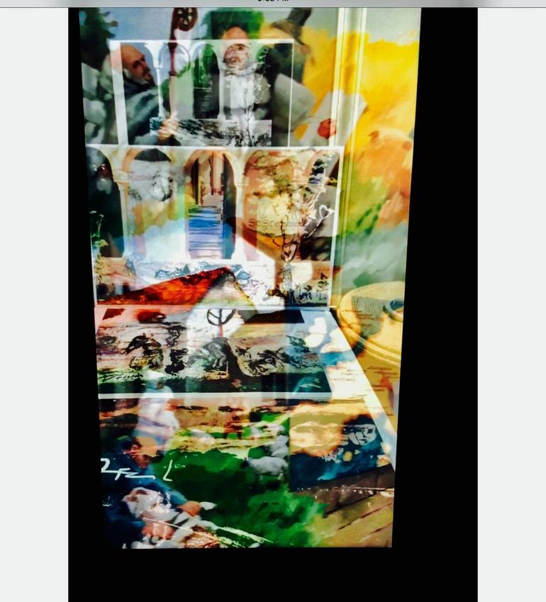 Jacobs Ladder Collage by Dennis French | Saatchi Art