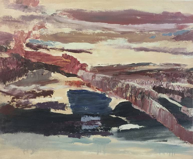 Red Rock Canyon Series 2 Painting by Mark Perry | Saatchi Art