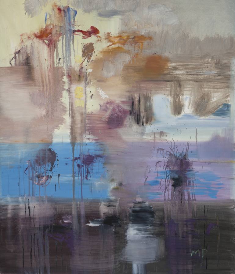 Deconstructed Landscape Painting by Mark Perry | Saatchi Art