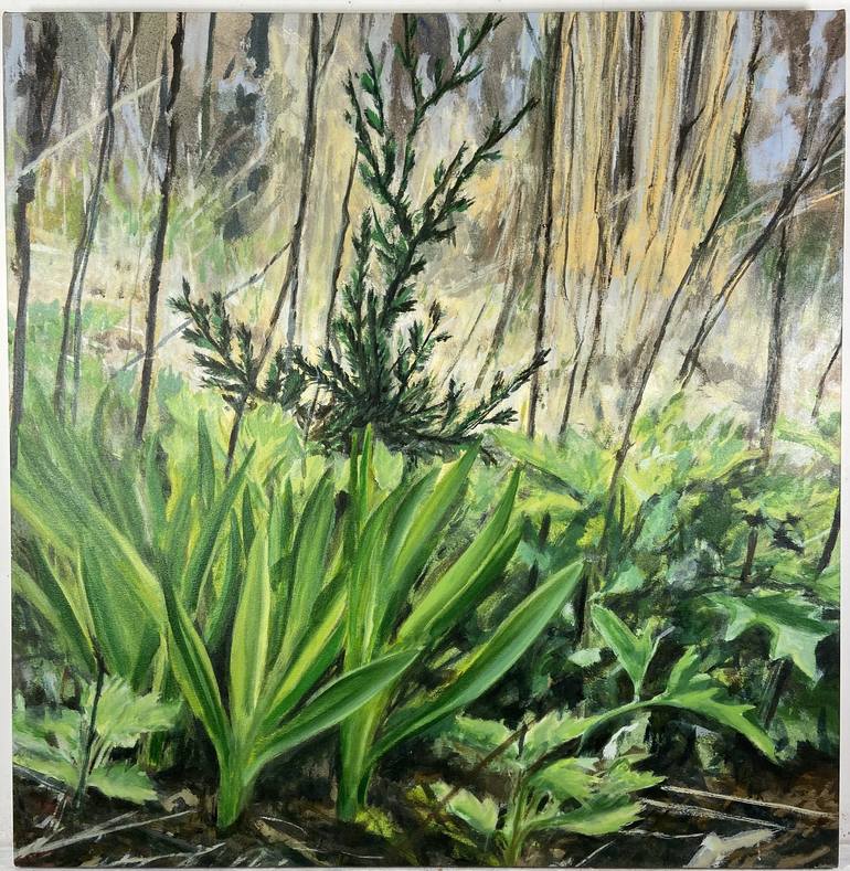 Weeds 2008 Painting by Mark Perry | Saatchi Art