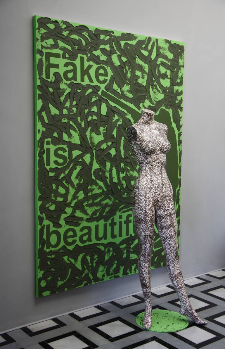 Fake is beautiful Installation by Jo Fabbri | Saatchi Art