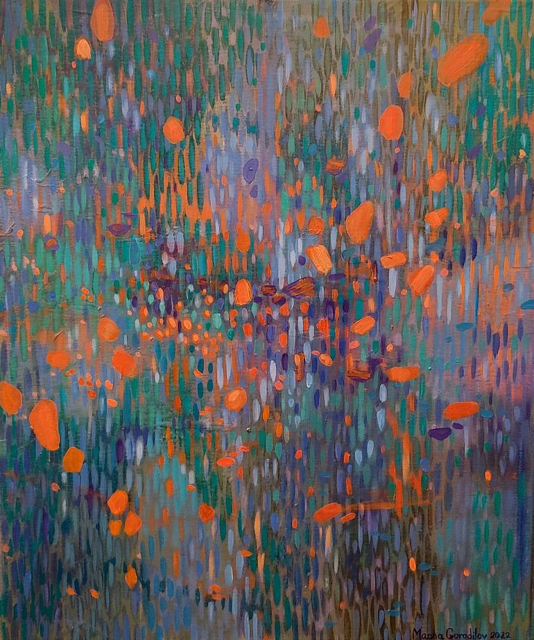 Late sun reflections Painting by Macha Gorodilov | Saatchi Art