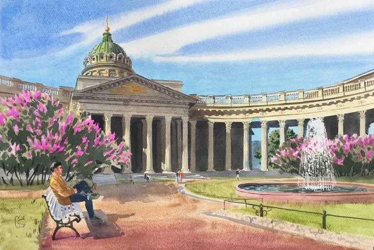 My Northern Rome Painting by Eleanor Mill | Saatchi Art