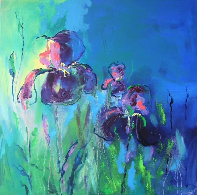 il y a du choix au Luxembourg Painting by Ira Efremova | Saatchi Art