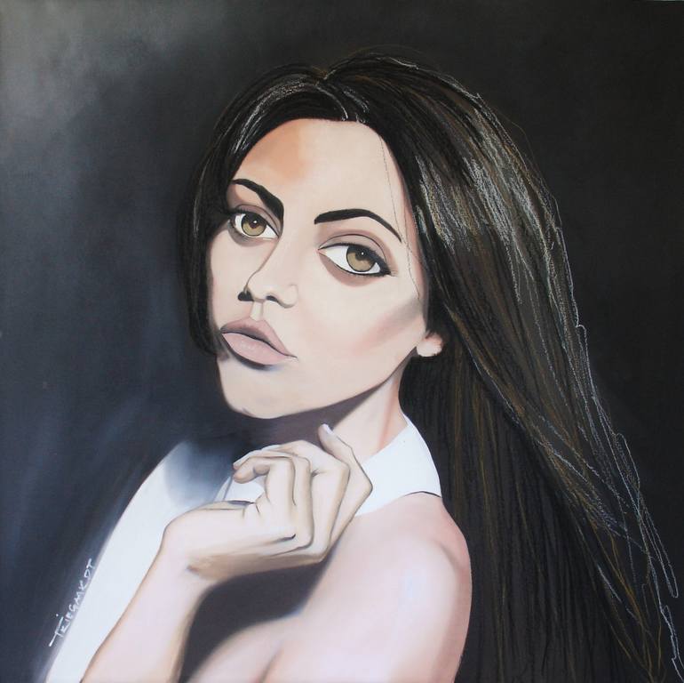 Hazel Painting by Josh Triegart | Saatchi Art