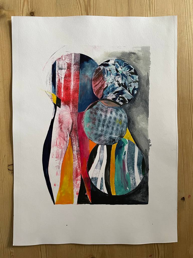 Rock Pools 1 - Limited Edition of 5 Printmaking by Nicky Gabris ...