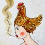 Small talk Mixed Media by Lena Smirnova | Saatchi Art