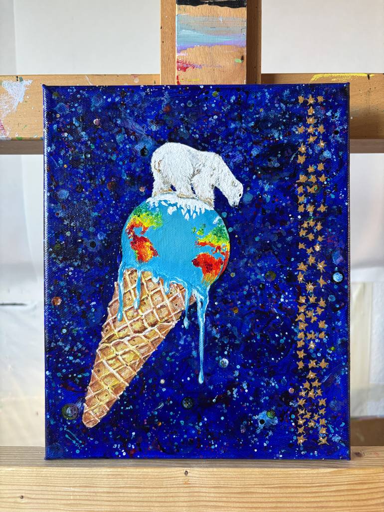 Ice sream Painting by Lena Smirnova | Saatchi Art