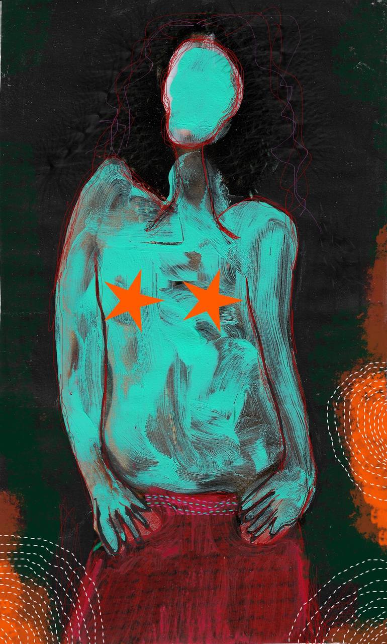 Last chance Painting by Bebee Pino | Saatchi Art