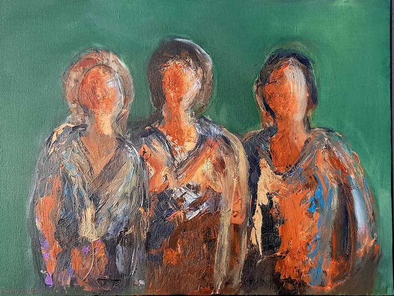Wanting to go and party Painting by Marike Koot | Saatchi Art