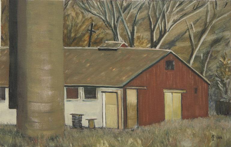 Draper Barn 3 Painting by Alexander Hardy | Saatchi Art