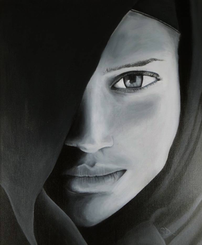 Sophia Painting by Sara Dobson | Saatchi Art
