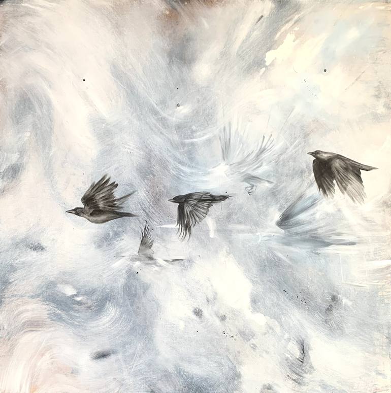 Suspensions Painting by Whitney Babin | Saatchi Art