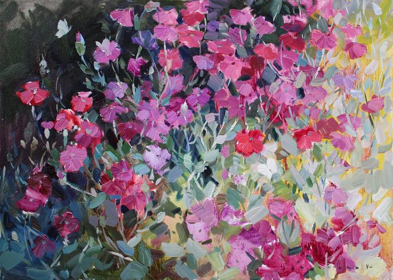 magic lihnis Painting by Vira Ustianska | Saatchi Art