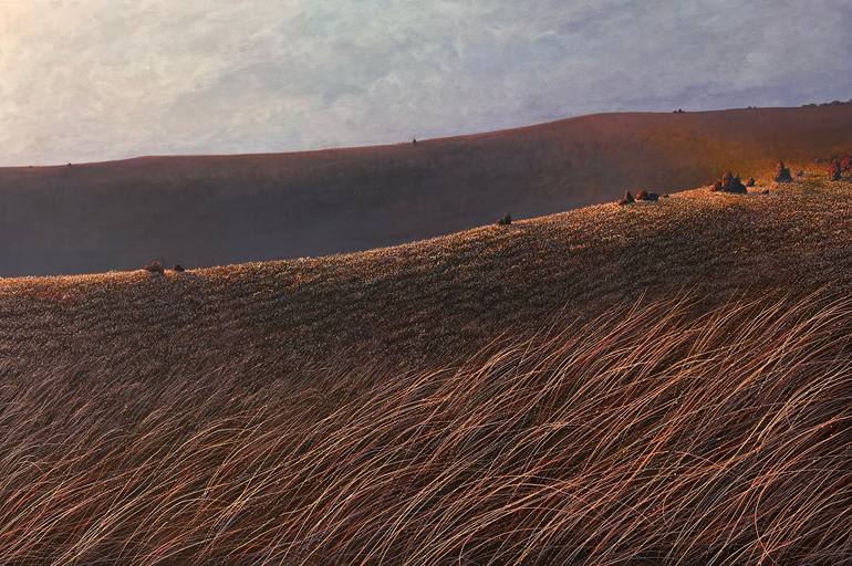 mountains Painting by Oleh Dron | Saatchi Art